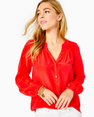 Elsa Silk Top | Lilly Pulitzer