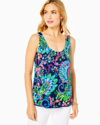 Lilly Pulitzer Mays get in line tank top - munimoro.gob.pe