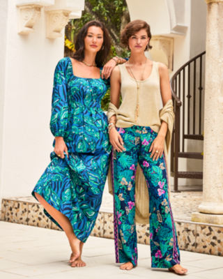 Lilly Pulitzer Lakira Cotton Maxi Dress In Indigo Breeze Shady Gators ...