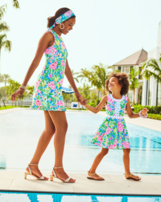 Lilly Pulitzer Poppy Cotton Shift Dress In Multi Grove Garden | ModeSens
