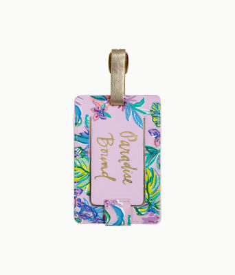 Luggage Tag in Amethyst Tint Mermaid In The Shade | Lilly Pulitzer