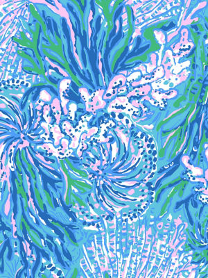 Lilly Pulitzer Patterns Orange